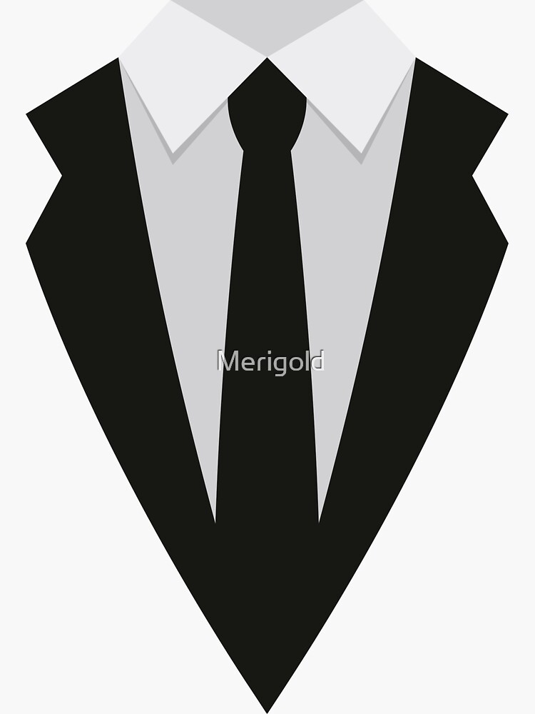 "Business Suit Tie" Sticker for Sale by Merigold | Redbubble