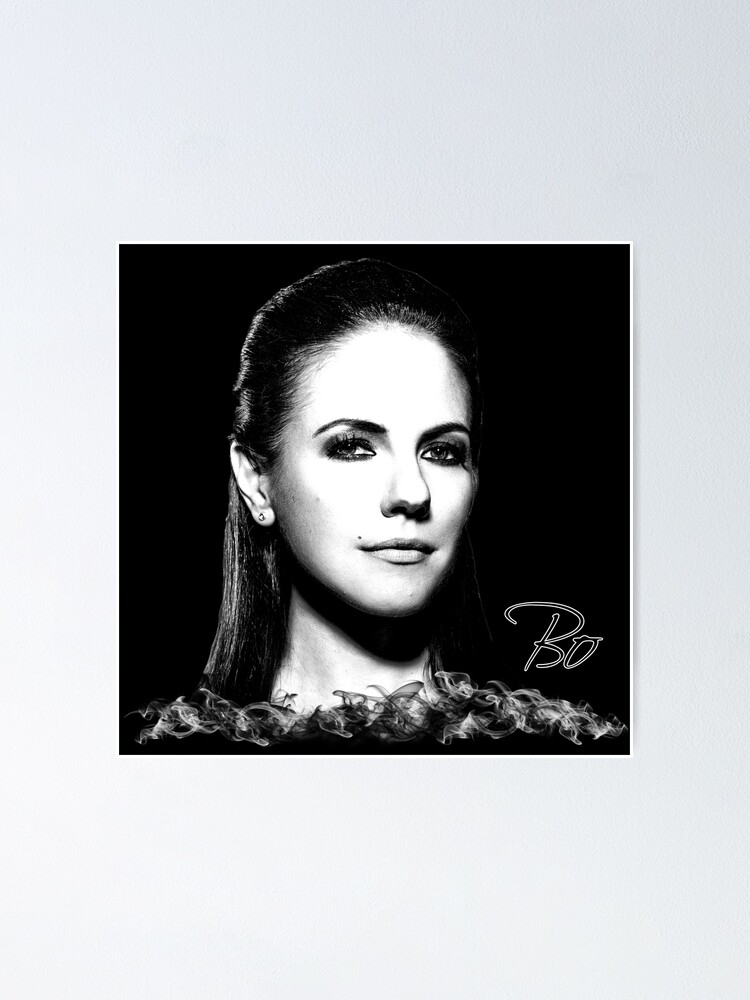 "Bo in Black & White" Poster by CindyB1017 | Redbubble