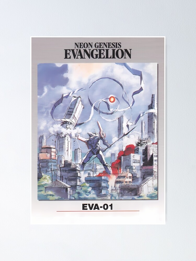"EVA 01 - Neon Genesis Evagelion" Poster for Sale by Yonin Designs ...
