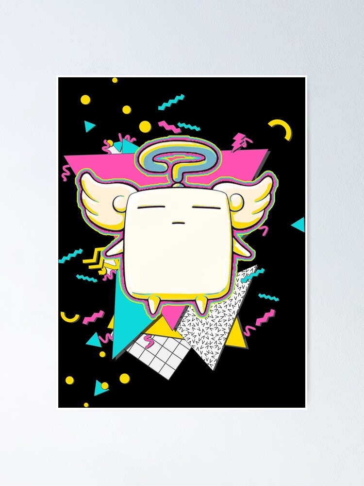"Mokey Mokey *90s graphic design*" Poster for Sale by Carryneon | Redbubble