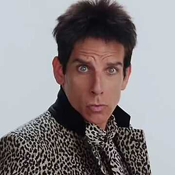 "Zoolander Blue Steel" Sticker for Sale by Greg Heffley | Redbubble