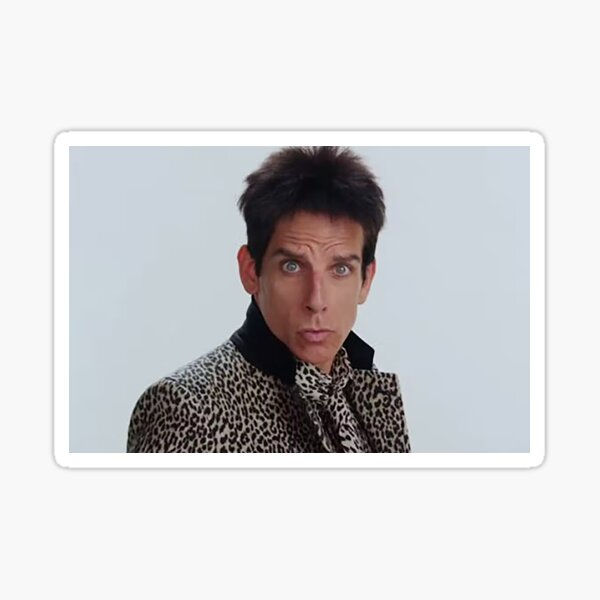 "Zoolander Blue Steel" Sticker for Sale by Greg Heffley | Redbubble