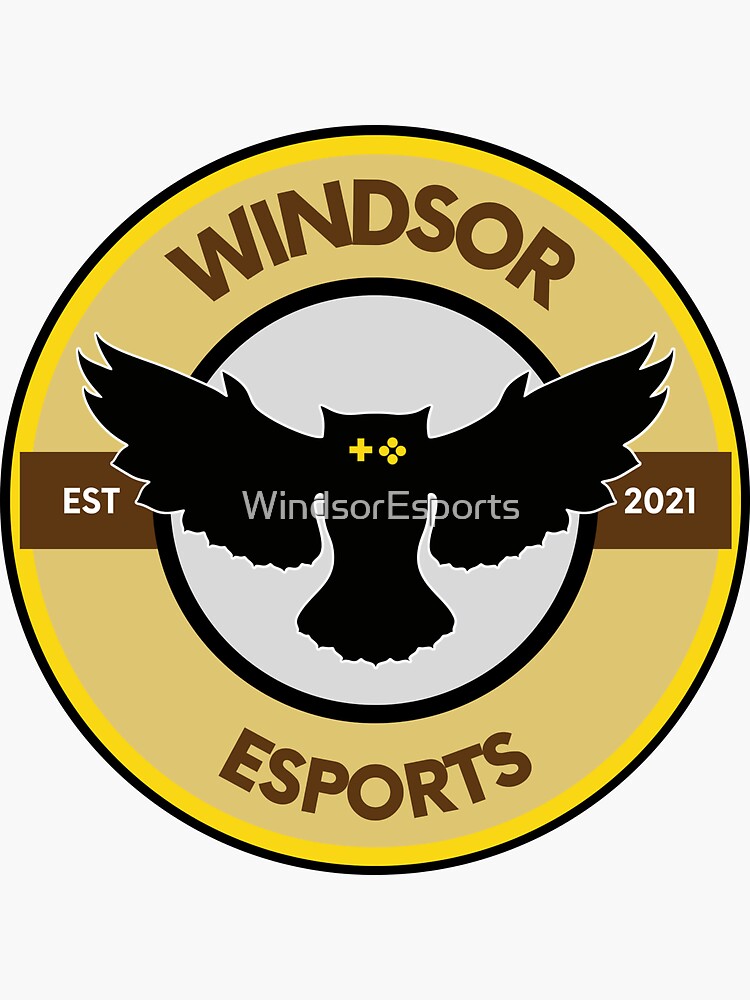 "Windsor Esports Badge Logo" Sticker for Sale by WindsorEsports | Redbubble