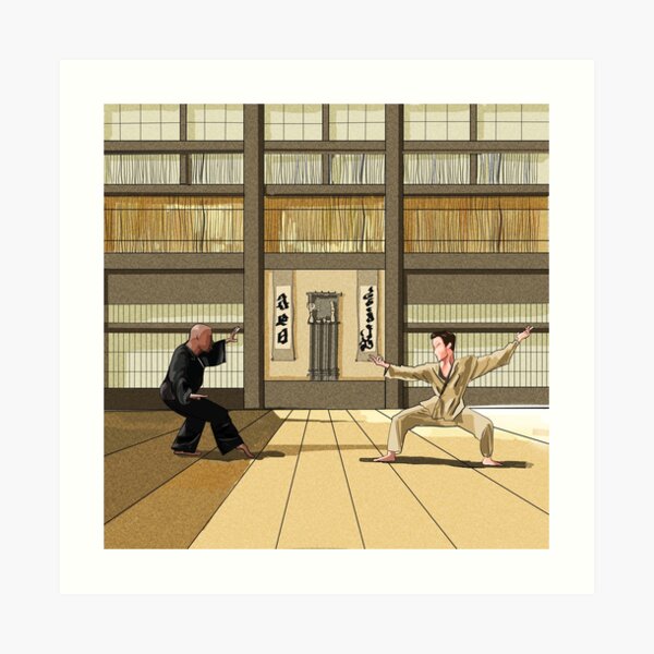 "The matrix dojo scene" Art Print for Sale by Isabel de la Fuente ...