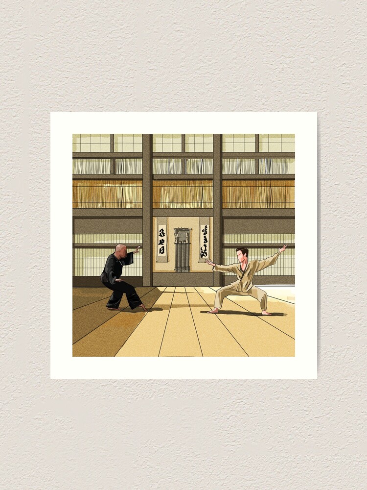 "The matrix dojo scene" Art Print for Sale by Isabel de la Fuente ...