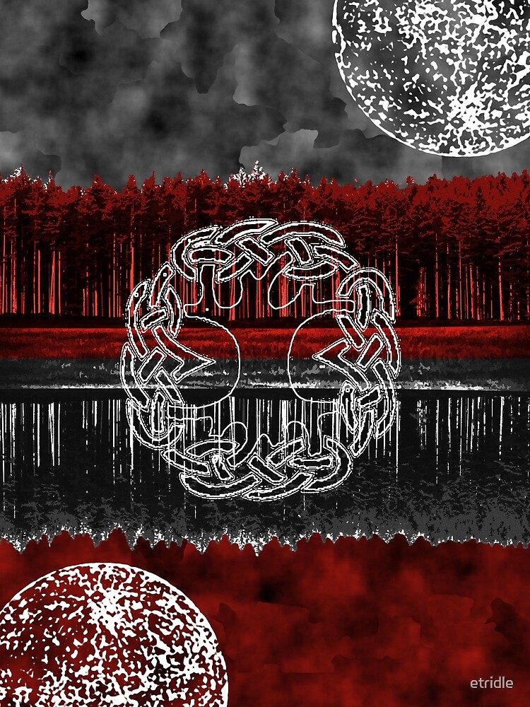 "Celtic Forest" Art Print by etridle | Redbubble