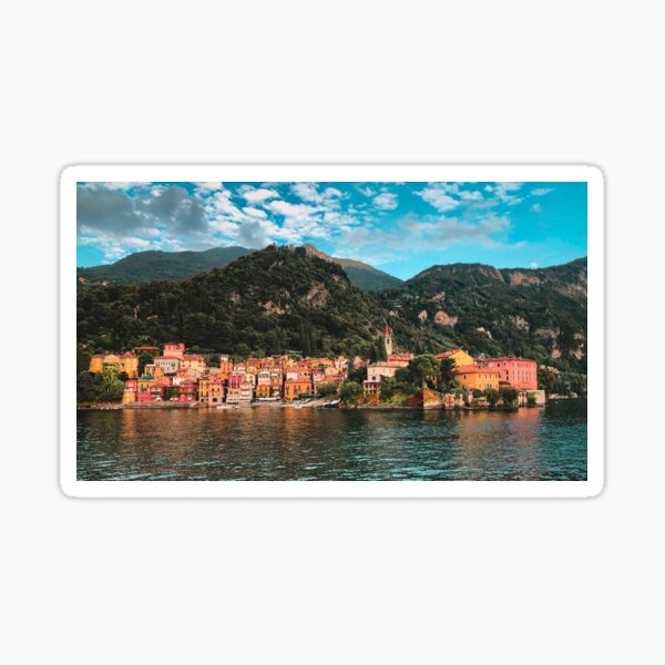 "Lake Como, Italy, Beautiful Water Views" Sticker for Sale by ...