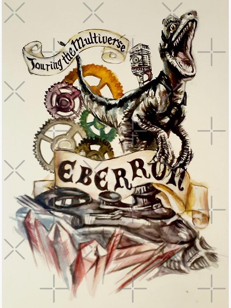 "Touring the Multiverse - Eberron" Sticker for Sale by itsamimic ...