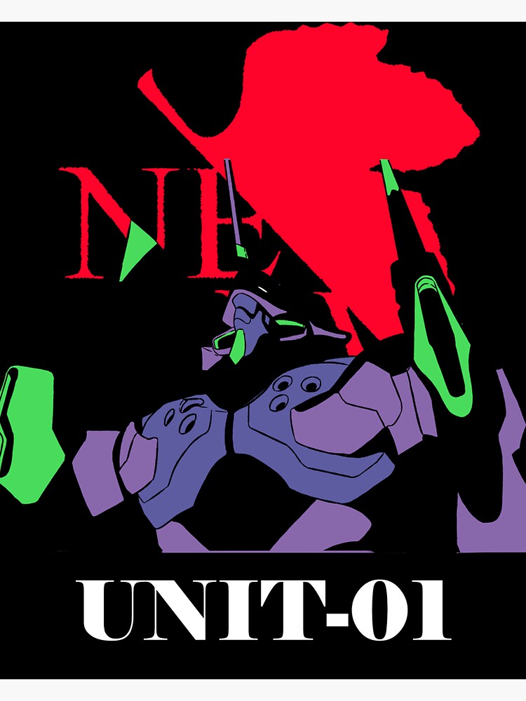 "Eva Unit 01" Sticker for Sale by TheHikieHikame | Redbubble