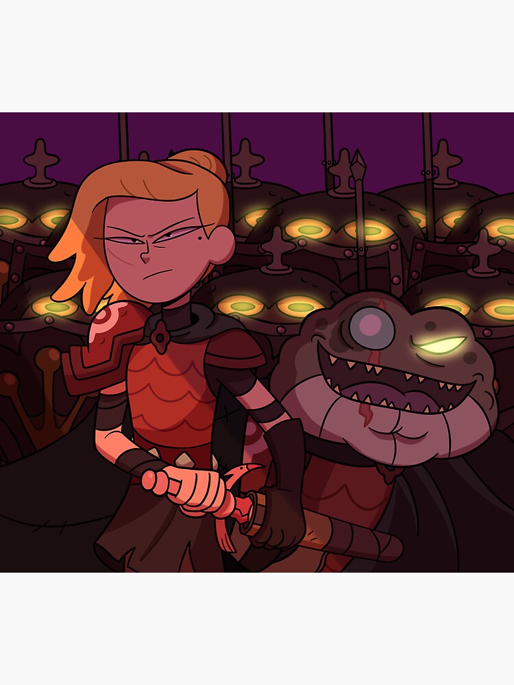 "Sasha and Grime - Toad Army - Amphibia" Poster for Sale by ...