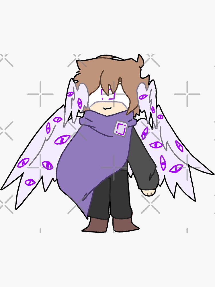 "Watcher grian" Sticker for Sale by WillowTheCat- | Redbubble