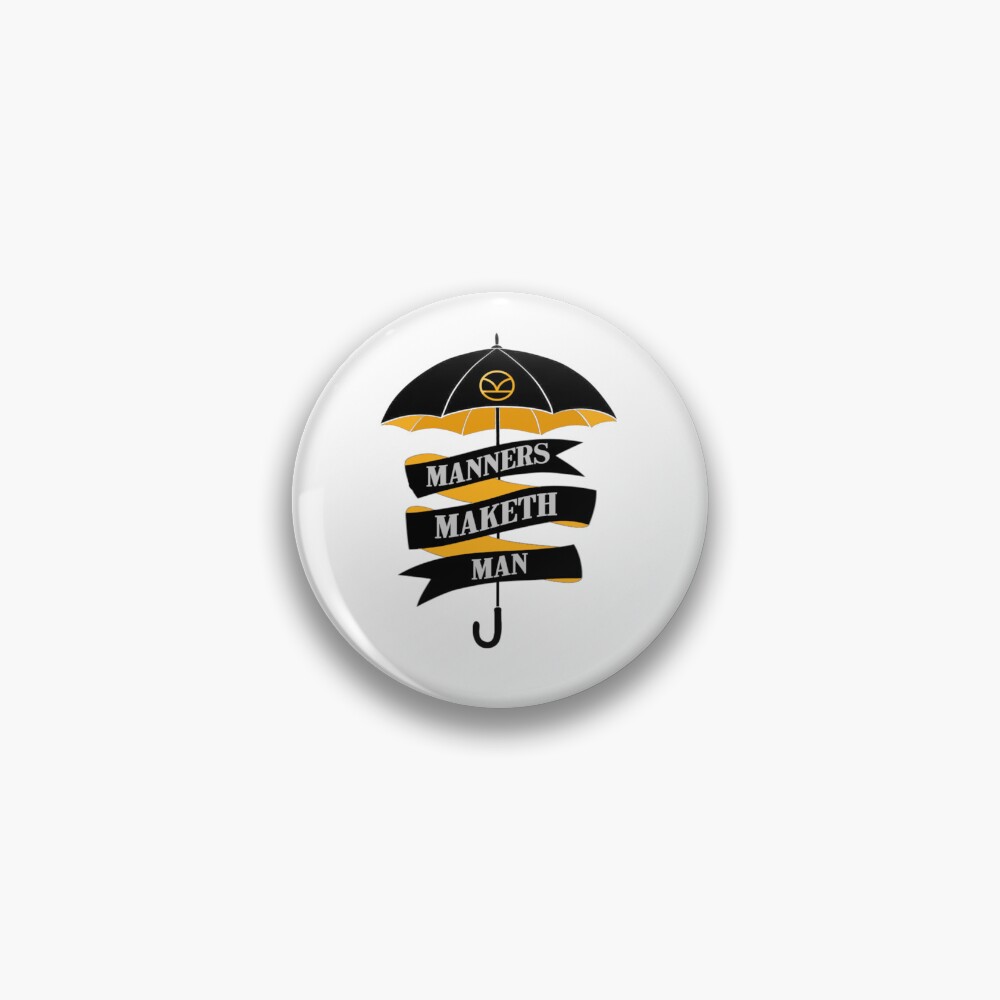 "Kingsman" Pin for Sale by Svoncek | Redbubble