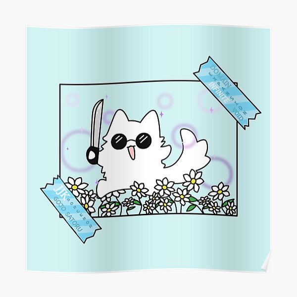 "Gojo Catoru" Poster for Sale by swho | Redbubble