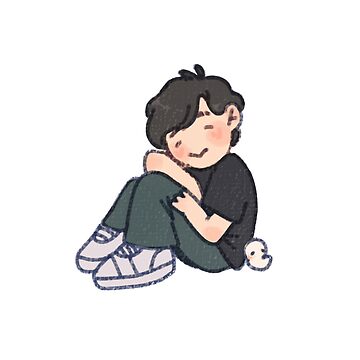 "George and Dreams nap time " Sticker for Sale by Jun-hug | Redbubble