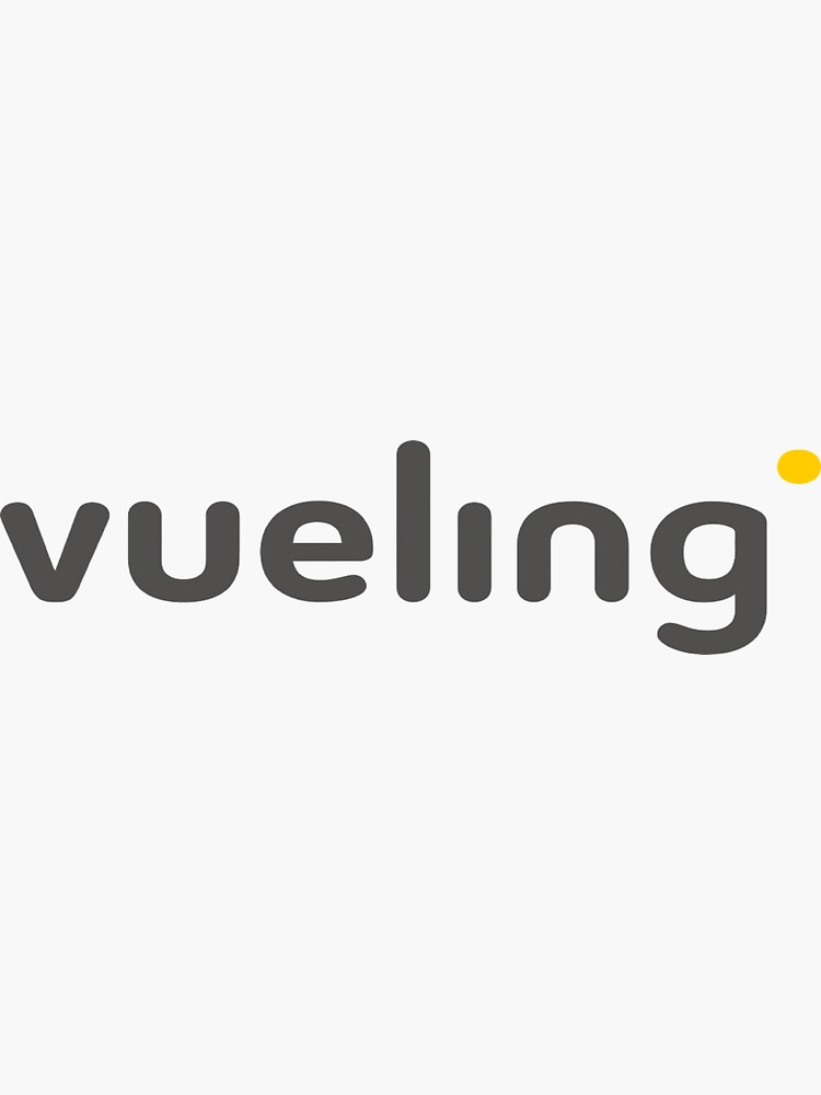 "Vueling Airlines Airbus A320 Airplane Sticker" Sticker for Sale by ...