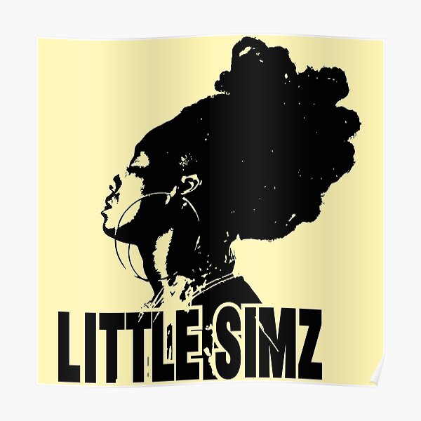 "Little Simz illustration " Poster for Sale by Saxon-Campbell | Redbubble
