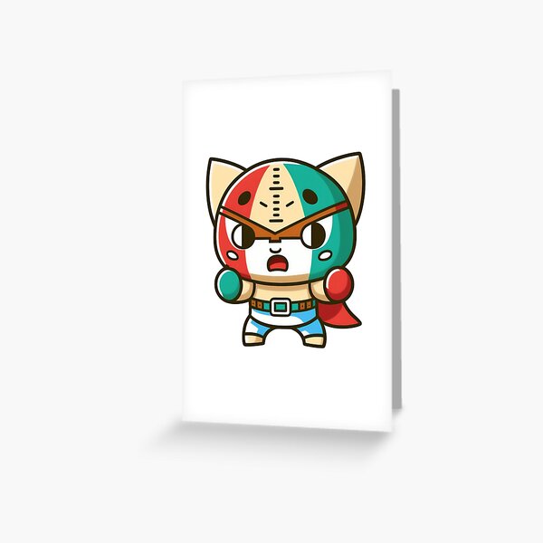 "Lucha Libre Cats | Mexican Wrestling | Kawaii Cats | Chibi Cats ...