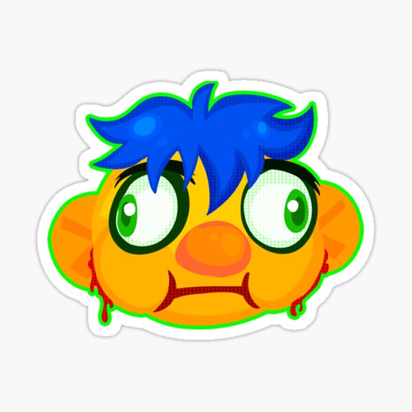 "Ear Bleed" Sticker for Sale by LizzieKitt | Redbubble