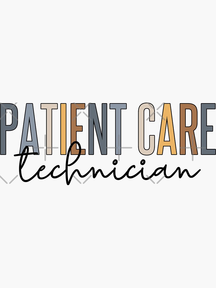 "Patient care technician PCT Appreciation Gifts" Sticker for Sale by ...