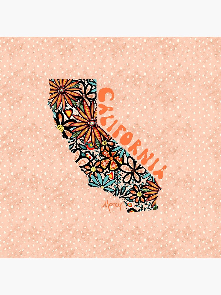 "California State Design | Artist Designed Illustration Featuring ...