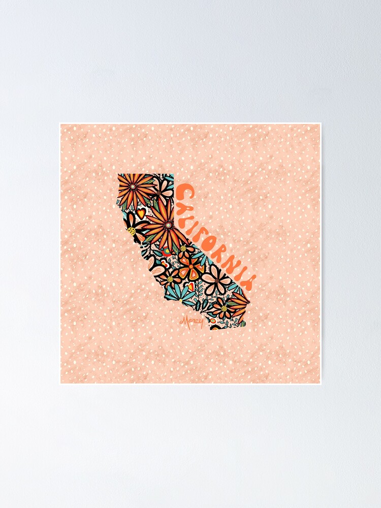 "California State Design | Artist Designed Illustration Featuring ...