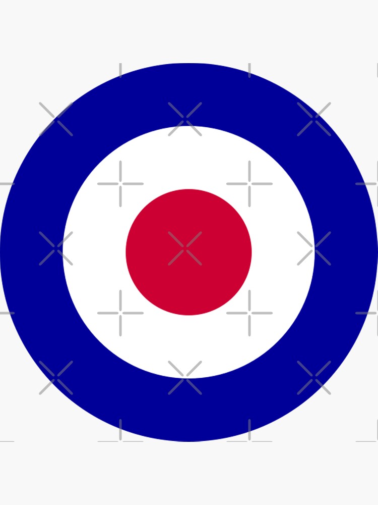 "HM Forces Roundels RAF, FLEET AIR ARM AND THE BRITISH ARMY" Sticker ...