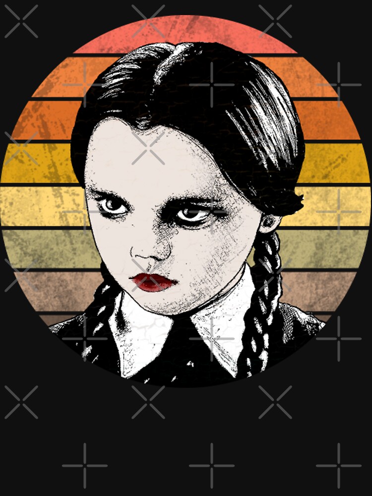 "Wednesday Addams" T-shirt for Sale by VenusZakShop | Redbubble ...