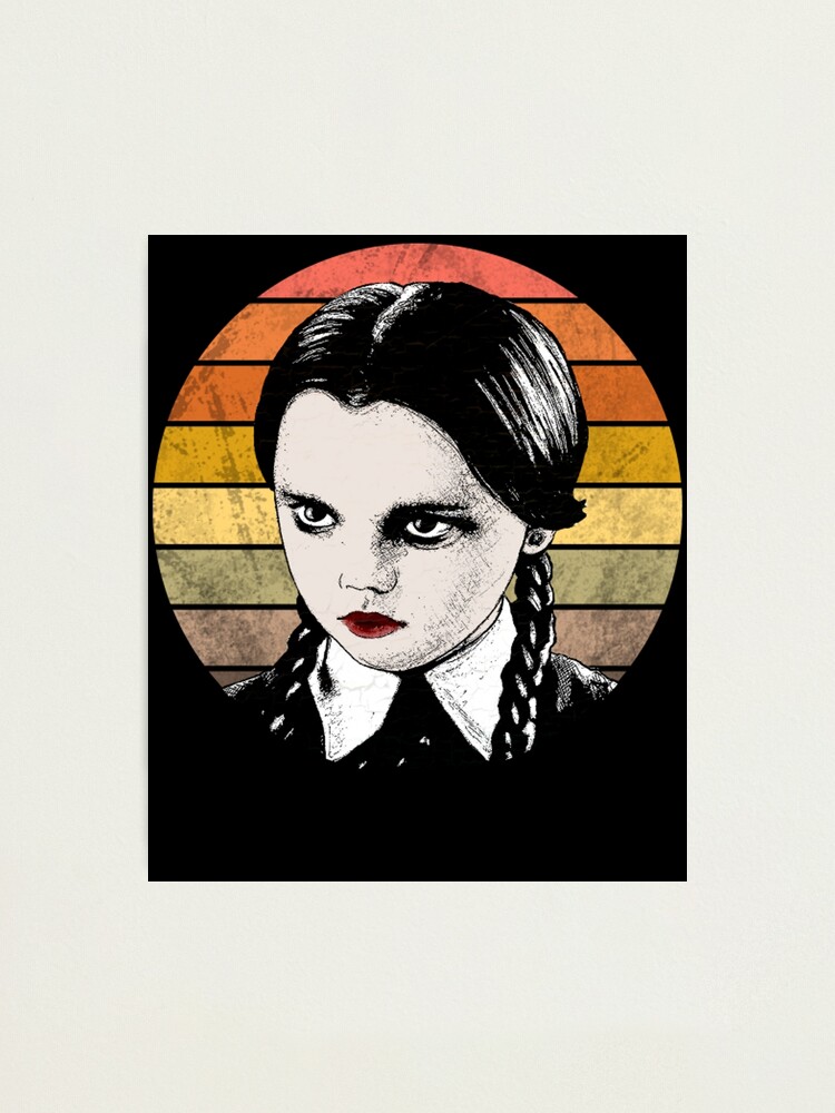 "Wednesday Addams" Photographic Print for Sale by VenusZakShop | Redbubble