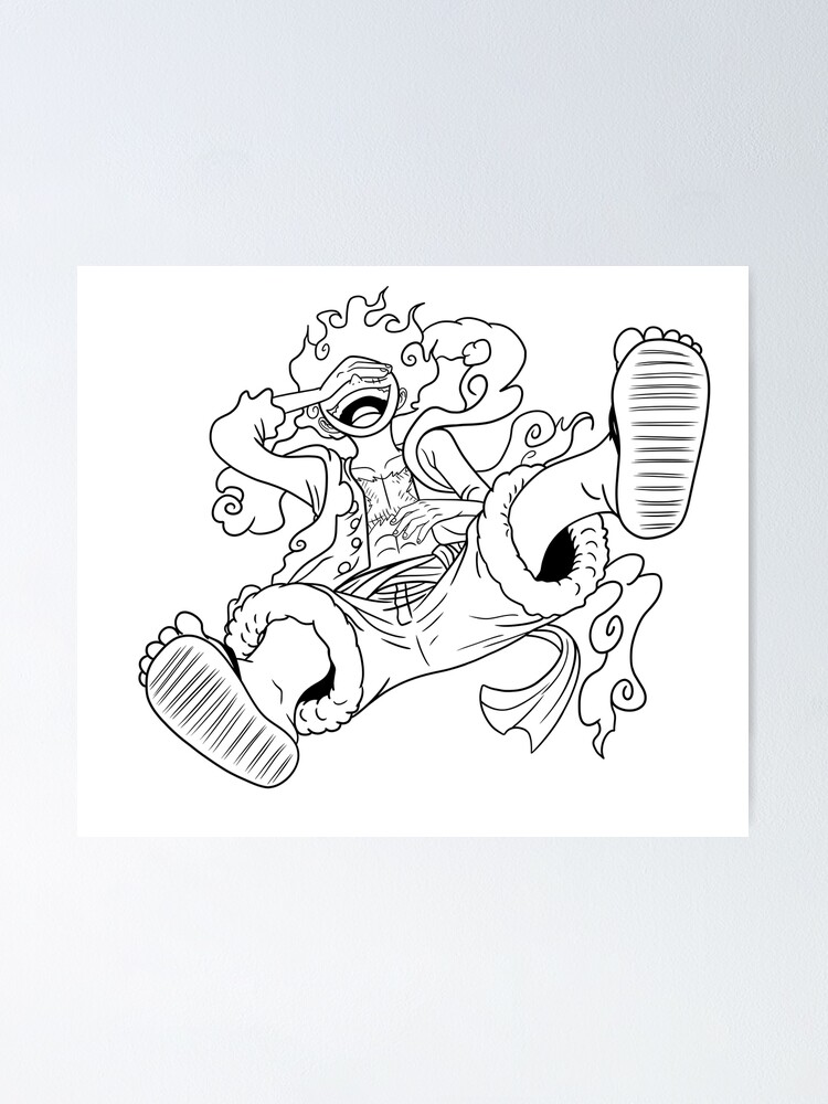 "Luffy Joy Boy Nika Form" Poster for Sale by LunarDesigns14 | Redbubble
