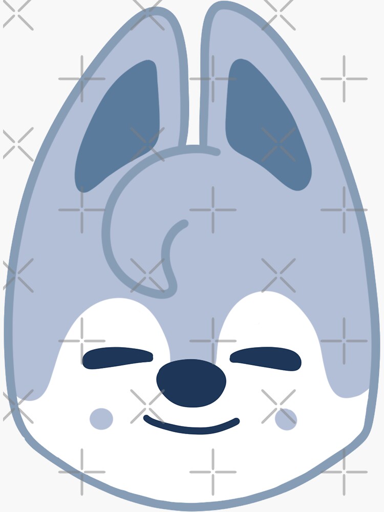 "Bang Chan Wolf Chan" Sticker for Sale by QuokkaCheeks | Redbubble