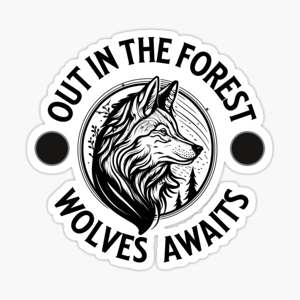 "Wolf Head" Sticker for Sale by flowinglobe | Redbubble