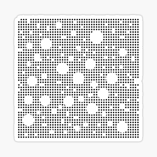 "Bubbly Pop Art Dots Pattern Design" Sticker for Sale by speedrunner ...