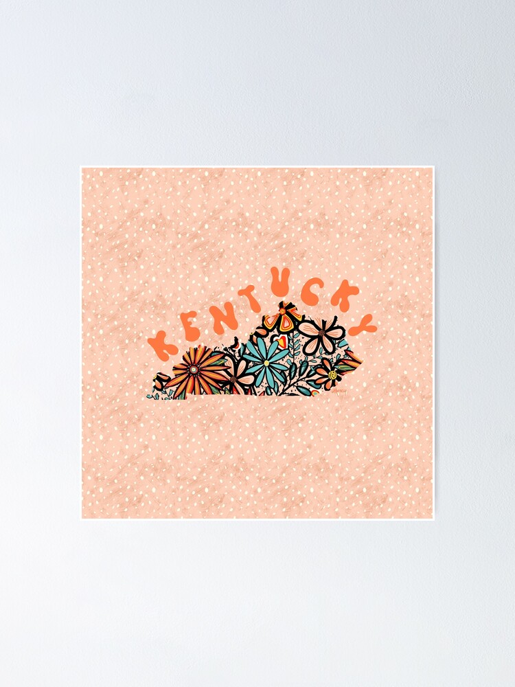 "Kentucky State Design | Artist Designed Illustration Featuring ...