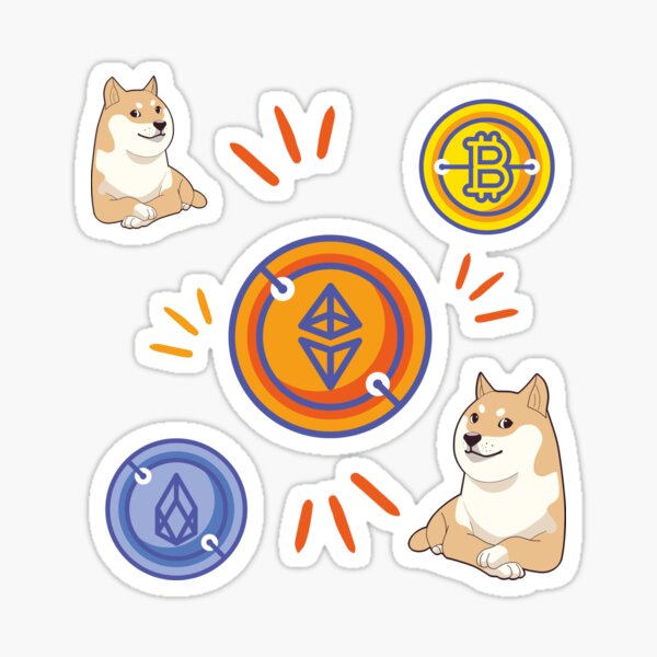 "crypto currency sticker set |Crypto clothing: the ultimate combination ...