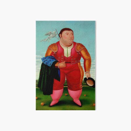 "Fernando Botero - Matador" Art Board Print for Sale by FernandoHarison ...