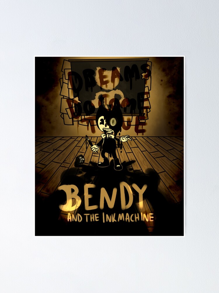 "bendy and the ink machine" Poster for Sale by lovemyronaa | Redbubble