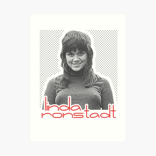 "Creation Linda Ronstadt Retro 80s Pop Fan Art young artist with ...