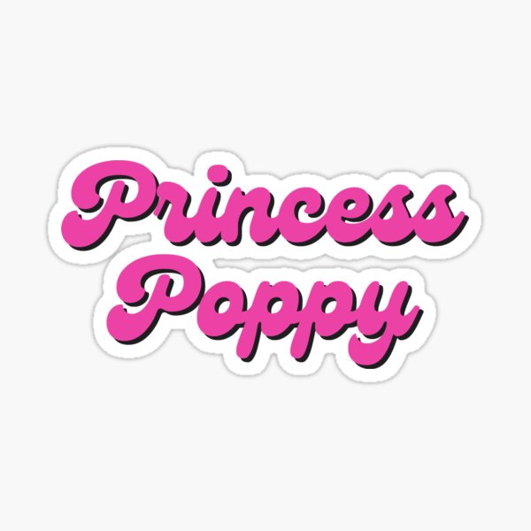 "Princess Poppy Drag Queen" Sticker for Sale by LailaAmira | Redbubble