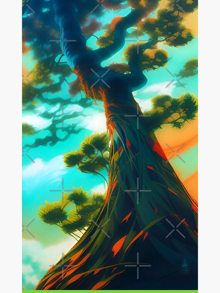 "The Great Tree" Poster for Sale by AnimeBlaque | Redbubble