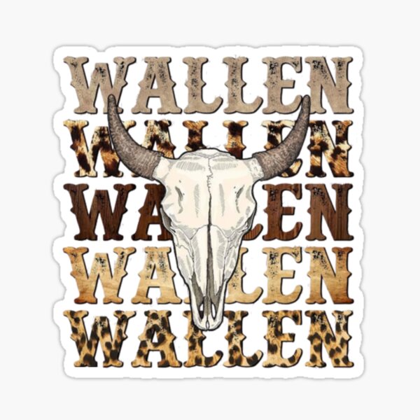 "morgan wallen country music" Sticker for Sale by blackhistory7 | Redbubble