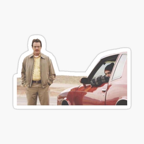 "Walter White and Jesse Pinkman" Sticker for Sale by skylerrwhite ...