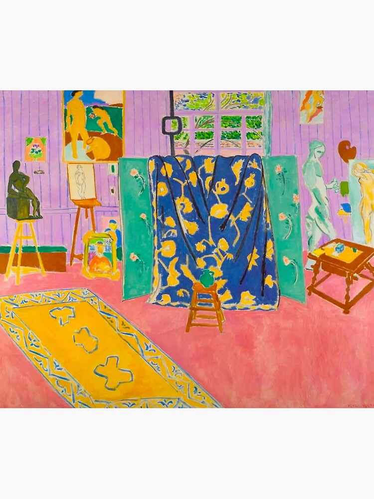 The Pink Studio by Henri Matisse 1911 Shower Curtain sold by Emily ...