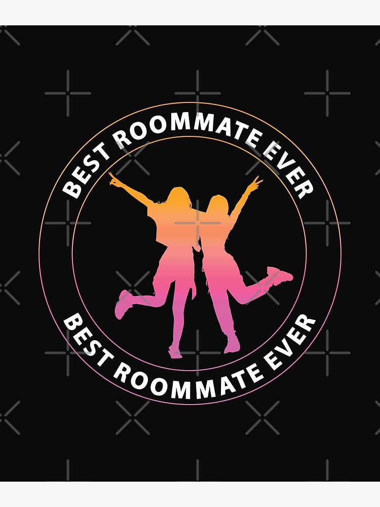 "Best Roommate Ever Worlds Best Roommate" Greeting Card for Sale by ...