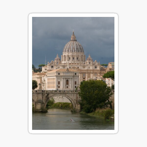 "St Peter's Basilica Vatican" Sticker for Sale by louisefahy | Redbubble