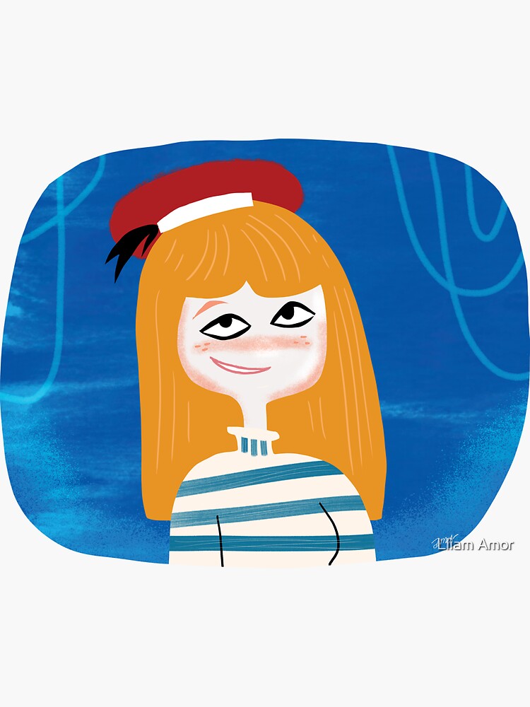 "Sailor Selina on the Seven Seas" Sticker for Sale by LliamAmor | Redbubble