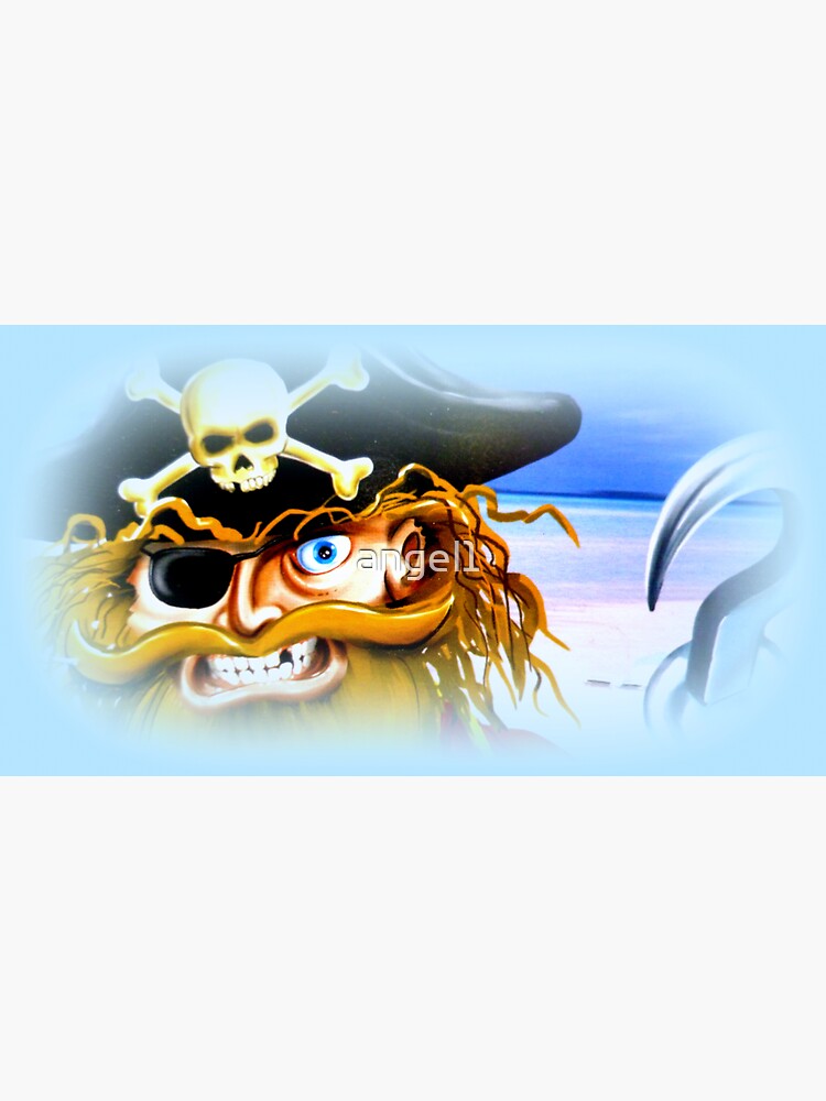 "Captain Hook" Sticker for Sale by angel1 | Redbubble