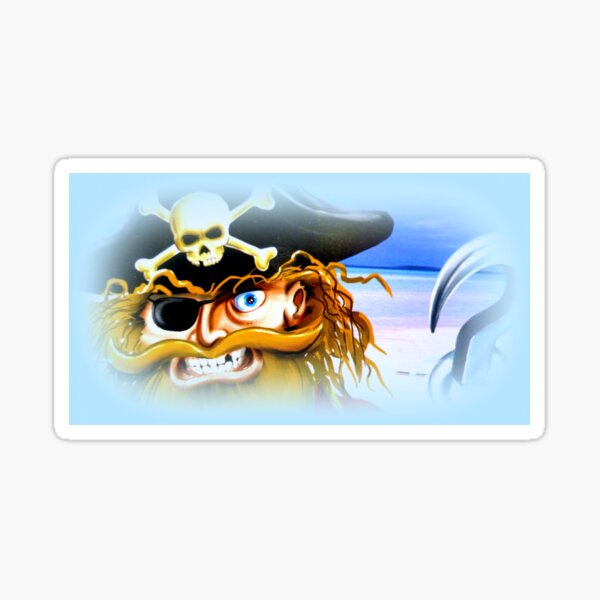 "Captain Hook" Sticker for Sale by angel1 | Redbubble