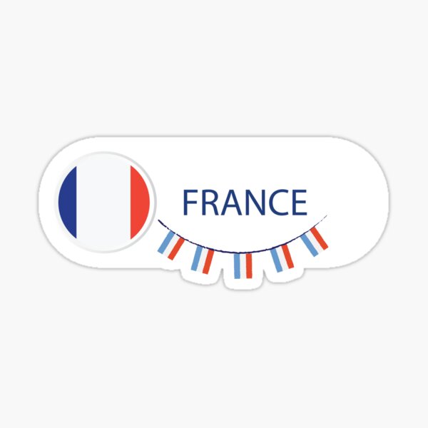"Champion France Flag " Sticker for Sale by UniqThread | Redbubble