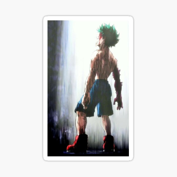 "Deku my hero academia " Sticker for Sale by Yashdusane | Redbubble