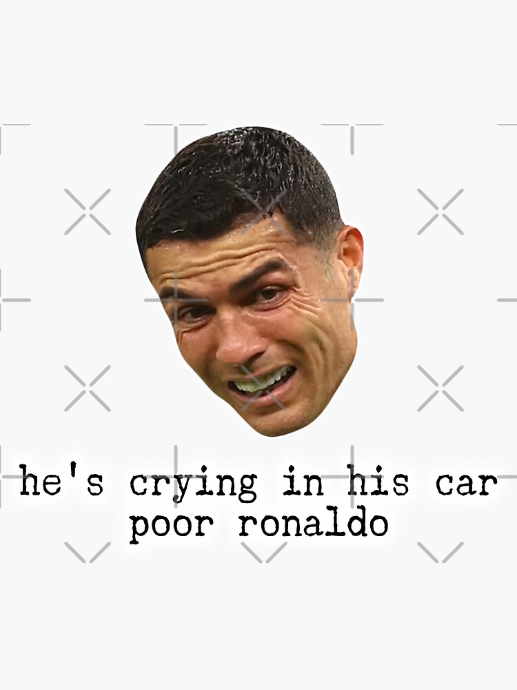 "Ronaldo Crying - He's crying in his car, poor Ronaldo! - TikTok ...